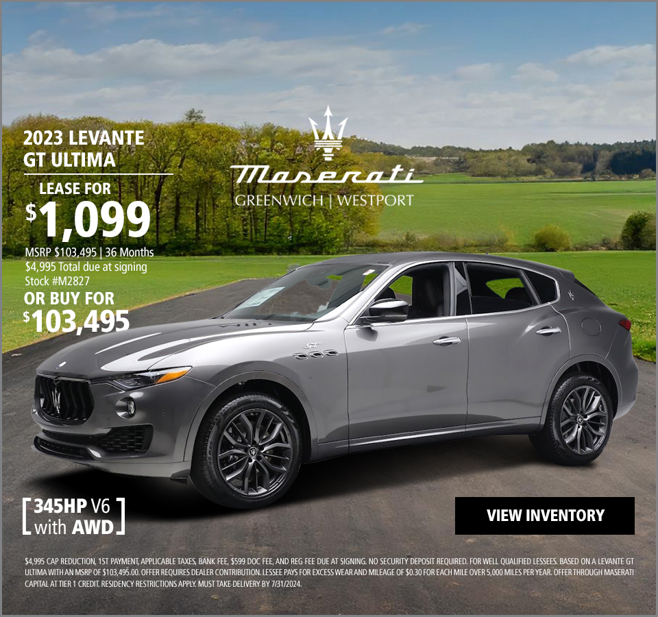 Miller Motorcars | Maserati Dealership | Serving Greenwich, CT